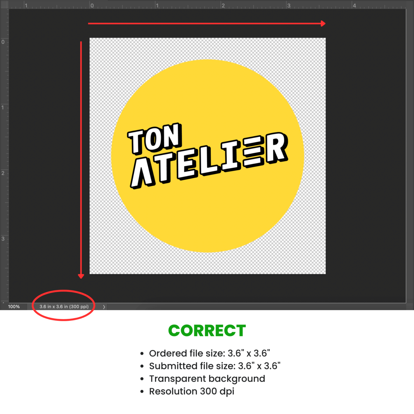 UV DTF Stickers - Ton Atelier Transfers