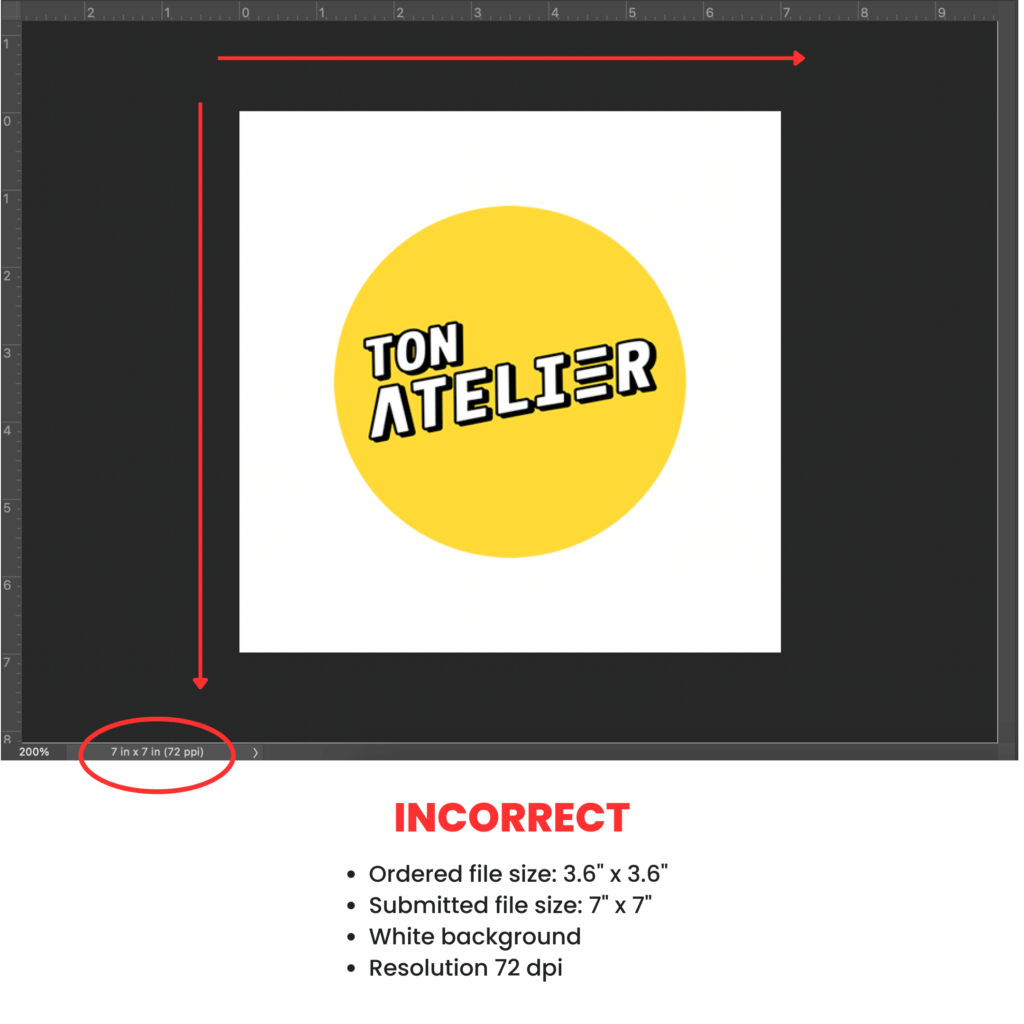 Custom Size DTF Transfers - Ton Atelier Transfers