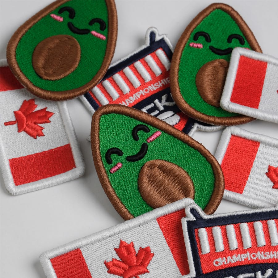3D Embroidered Iron On Patches – Ton Atelier Canada